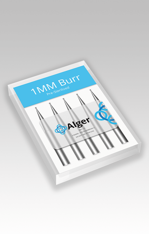AlgerBrush II - Box of 5 Sterile General Surgical Burrs - 1mm (BU-1S ...
