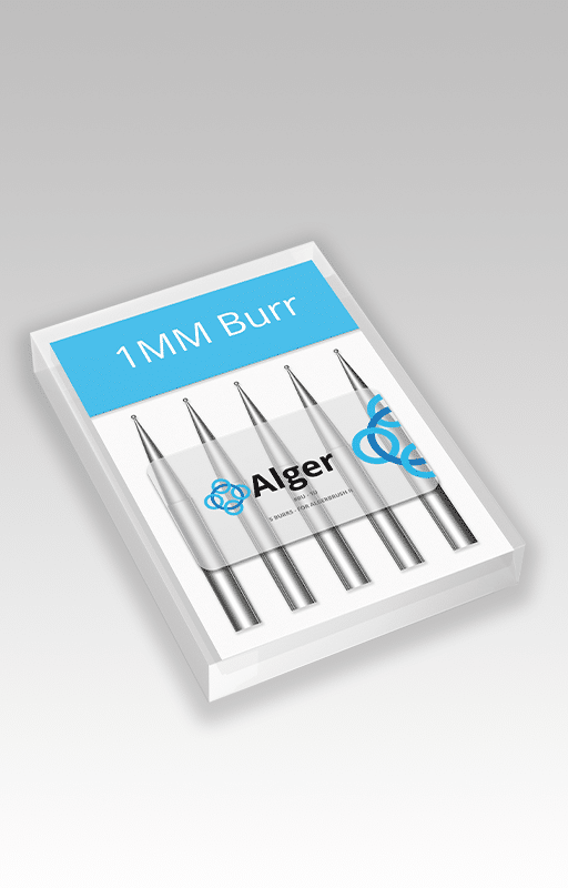 AlgerBrush II - Box of 5 Non-Sterile Replacement Burrs - 1mm (BU-1U ...